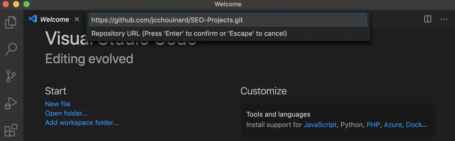 How to Clone a Github Repository with VS Code (Example) - JC Chouinard