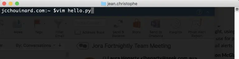 How To Create And Run A Python Script With Terminal Command Line Example Jc Chouinard
