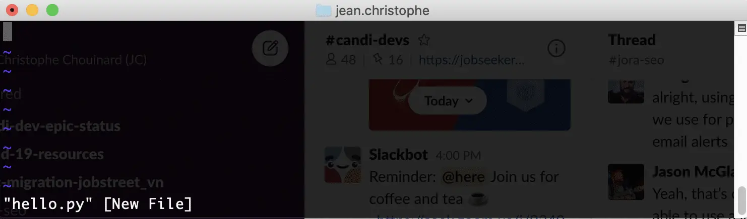 How To Create And Run A Python Script With Terminal Command Line Example Jc Chouinard