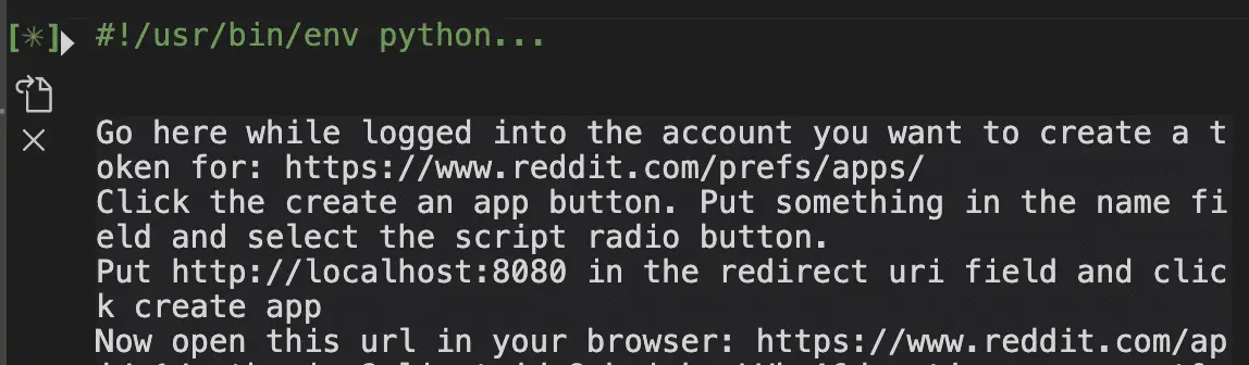 Get Reddit Api Credentials With Praw Python Example Jc Chouinard