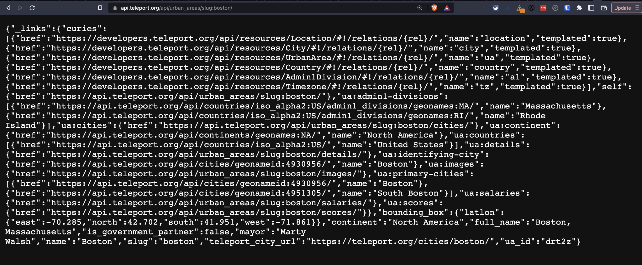 Teleport Api With Python How To Get Geographical Data Jc Chouinard
