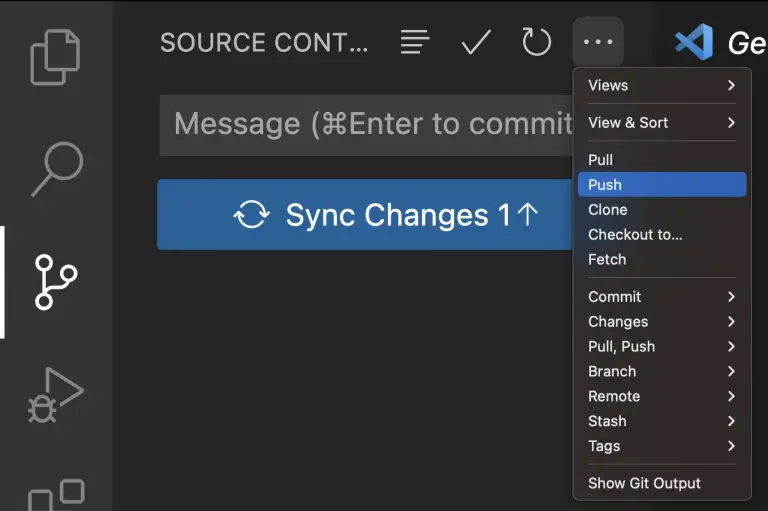 How To Commit And Push Code To Github Repository Vs Code Example Jc Chouinard