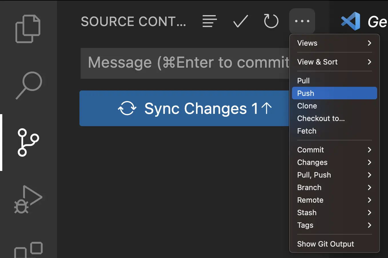 How To Commit And Push Code To Github Repository Vs Code Example Jc Chouinard