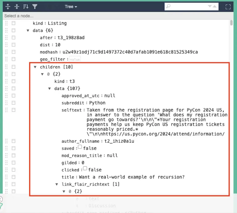 Reddit Apis Json Documentation How To Parse Json With And Without Python Jc Chouinard