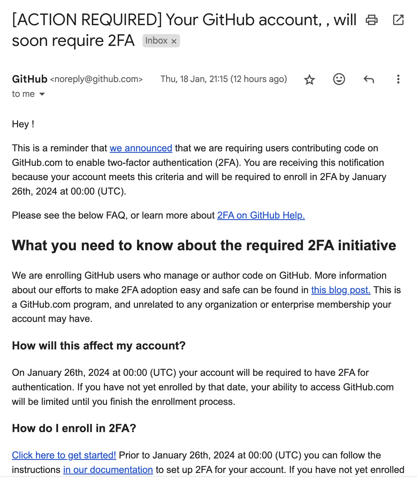 How To Enable 2fa On Your Github Account Two Factor Authentication