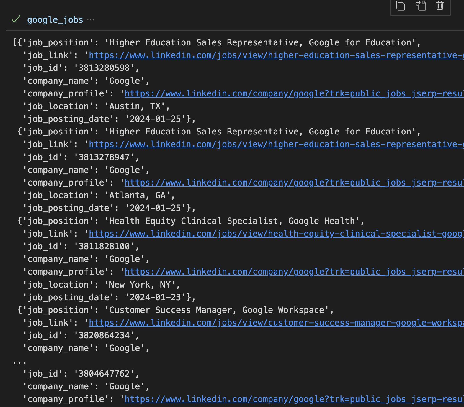 Scrape Linkedin Jobs with Python (Example) - JC Chouinard